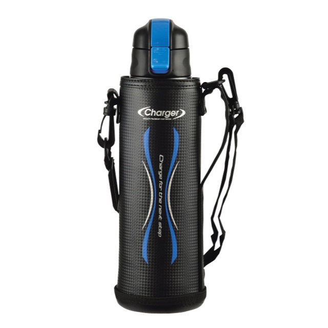 HB-3065 NEWエナジーチャージャー ダイレクトボトル1500(ブルー×ブラック)ポーチ付